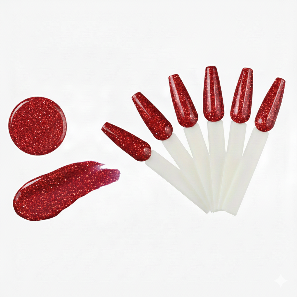 Shop Vixen Swatch Scarlet Gel Shade Sample – Glazeme