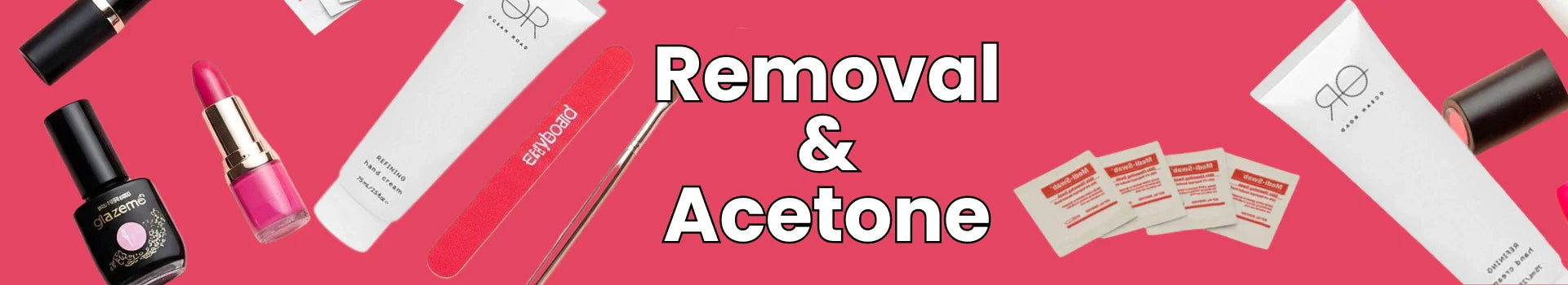 Professional Removal & Acetone | Salon-Grade Gel Remover – Glazeme