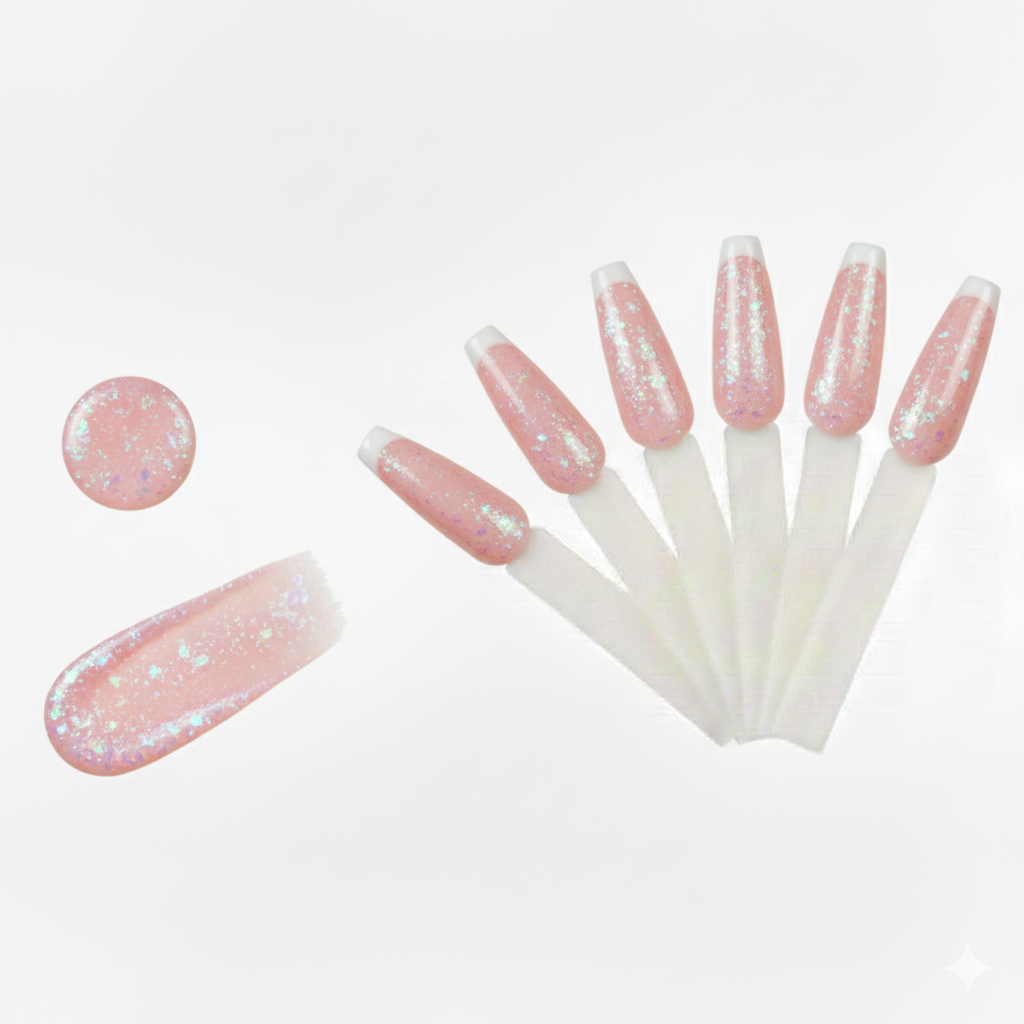 Satin Ribbons Swatch | See the Real Sheer Ballet Pink Color – Glazeme