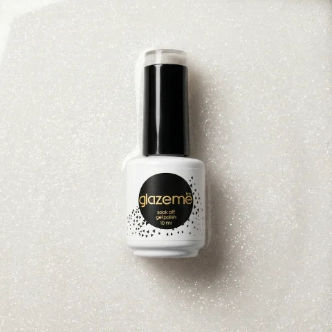 High Shine Sterling Shimmer Gel Nail Polish | Glazeme